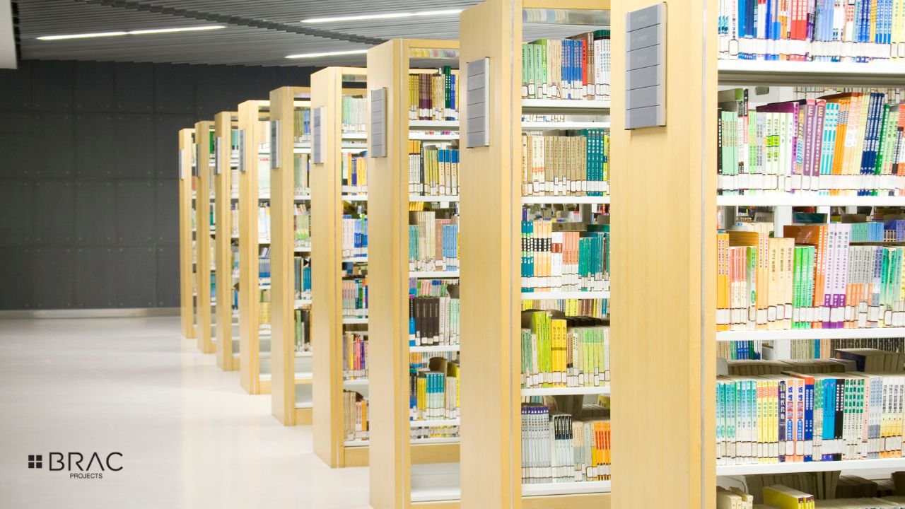 School Library Shelving Systems | BRAC Projects